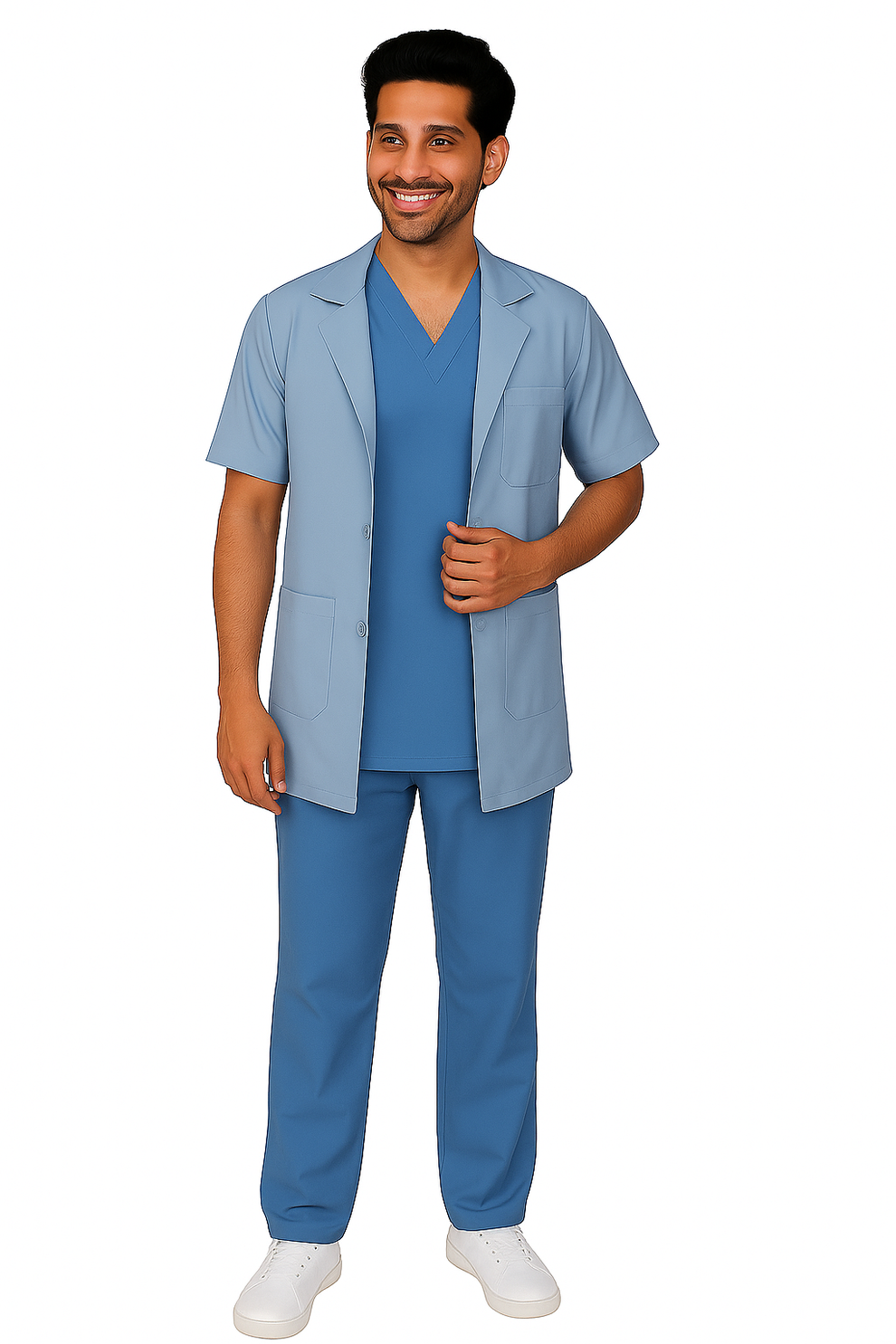 Lab Coat Unisex - Light Blue – RxFabric